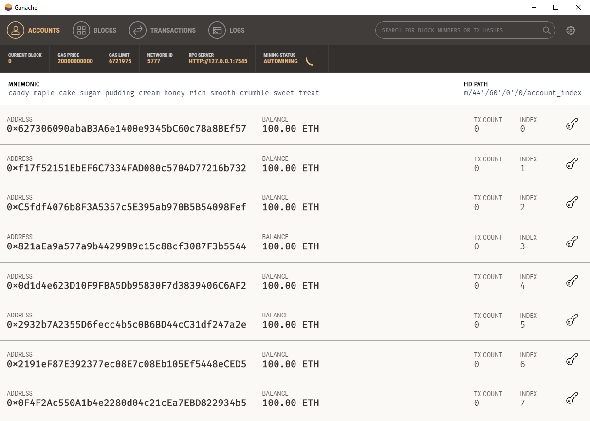 Introduction to Ethereum Contracts using the Javascript web3 1.0 API